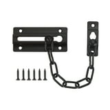 Hyper Tough Steel Privacy Chain Door Guard Oil Rubbed Brass Finish for ...