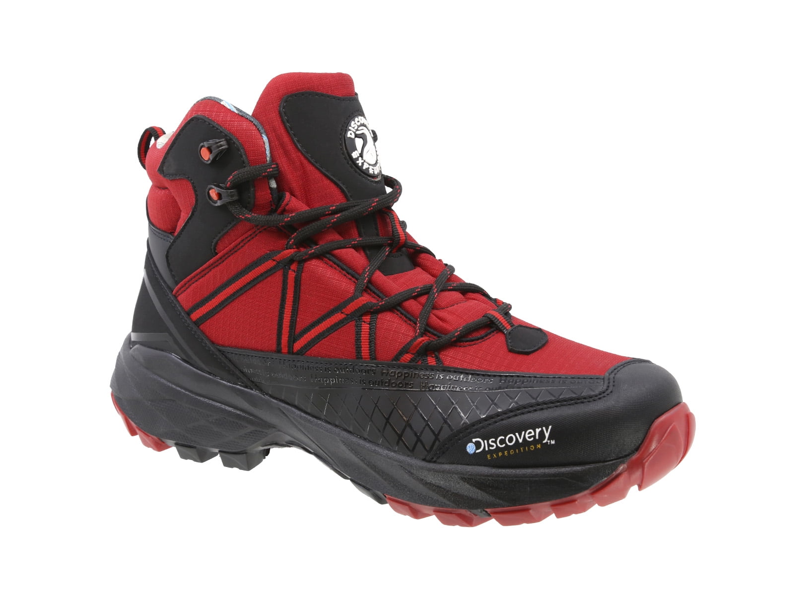 Bota Hiking Discovery Expedition Bryce 2492 Rojo para Hombre | Walmart ...