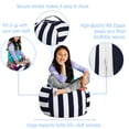 Posh Creations Bean Bag Stuffable Cover - Toy Organizer, Soft Cover ...