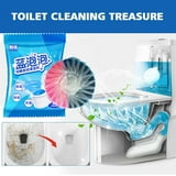 1 PACK Blue Toilet Cleaner Ball Bleach Toilet Bowl Deodorizer Stain ...