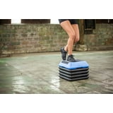 The Step High Step Aerobic Platform with High Step Blue Aerobic ...