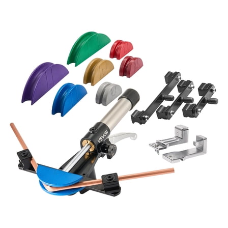 Hydraulic Pipe Bender 1/2 Inch 12 Ton Diameter 6 Dies (1/2",3/4",1",1-1 ...