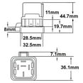 HELLA 007794301 Weatherproof 20/40 Amp SPDT Mini Relay with Bracket ...