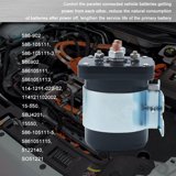 Triumilynn 12V 200A 4 Terminal Solenoid for White Rodgers 586-902, 586 ...
