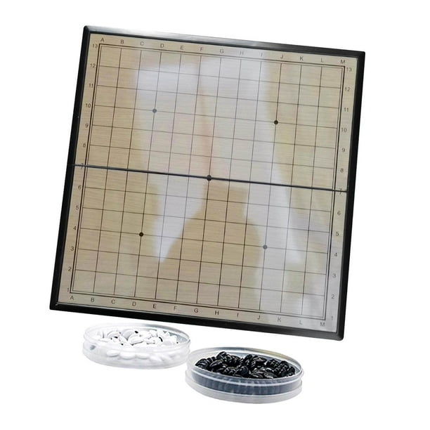 Go Chess Board Game Set Board Set Foldable with Chess Pieces Portable ...