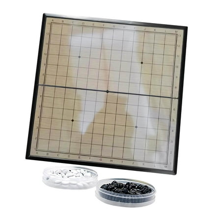 Go Chess Board Game Set Board Set Foldable with Chess Pieces Portable ...