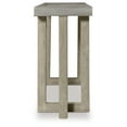 Ashley Lockthorne Entryway Accent Console Sofa Table with Faux Concrete ...