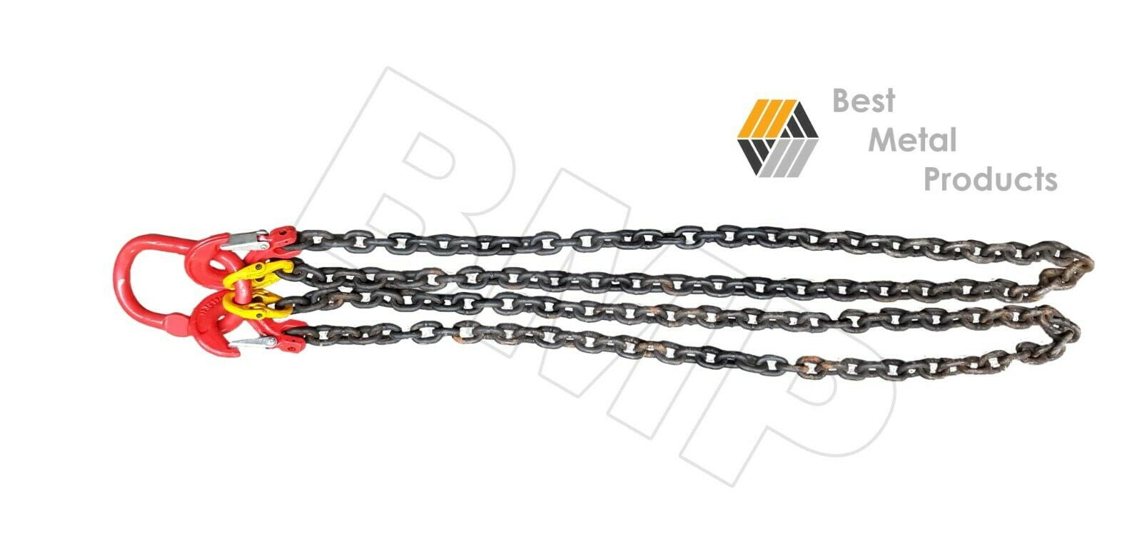 Chain Sling - 5/16" x 7´ Double Leg Lifting Chain Powder Coating 2T WLL ...