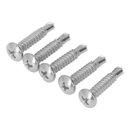 Octpeak Self Drilling Screw Kit,Self Drilling Screw,100Pcs Self ...