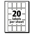 Avery-2PK Removable Multi-Use Labels, Inkjet/Laser Printers, 1 X 0.75 ...