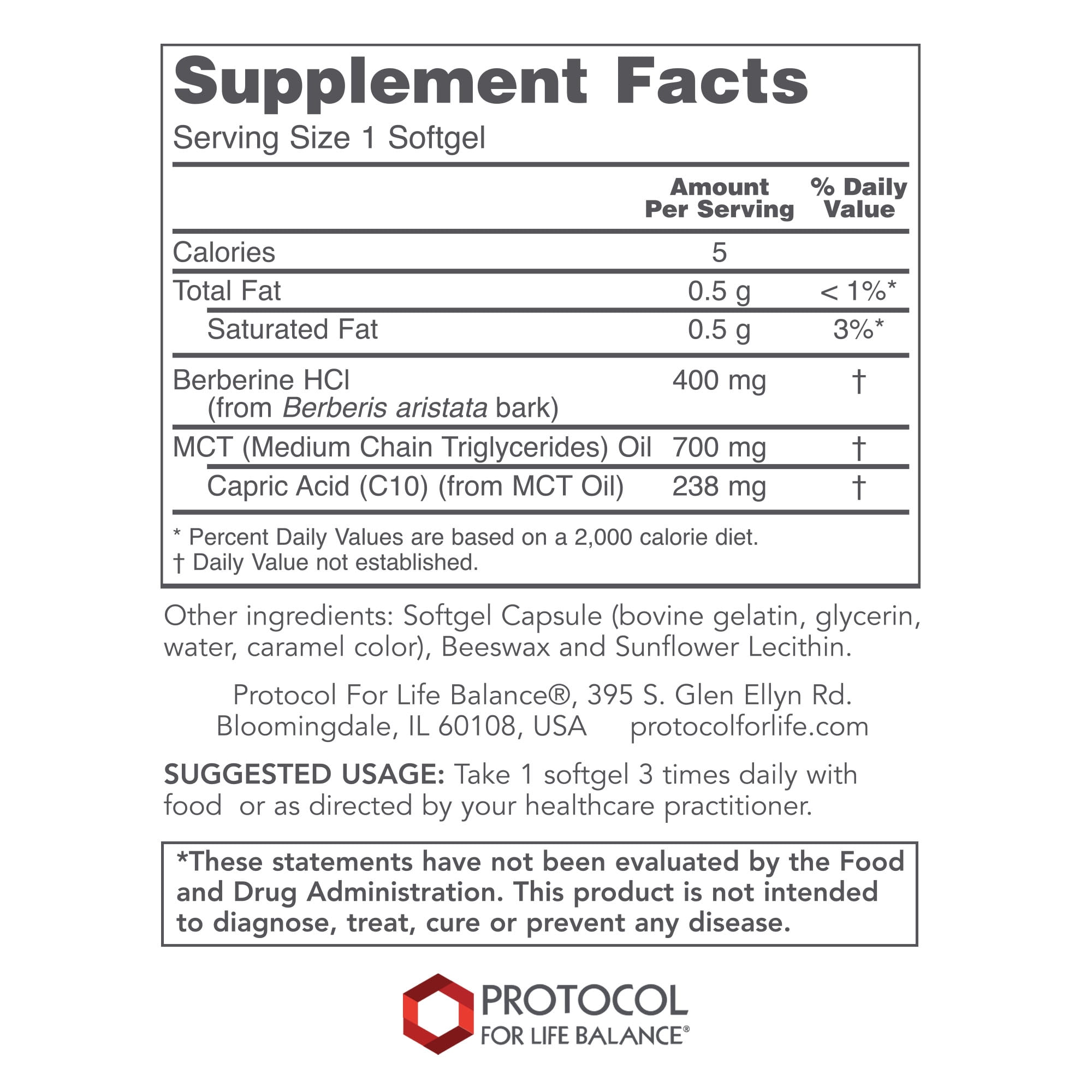 Buy Protocol for Life Balance Glucose Management - 90 Softgels Online at Lowest Price in India ...