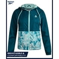 Reebok Womens Rain Jackets - Lightweight Hooded Waterproof Shell ...