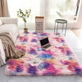 6ft x 9ft Shaggy Area Rugs, Washable Fluffy Rug Plush Decorative Mat ...