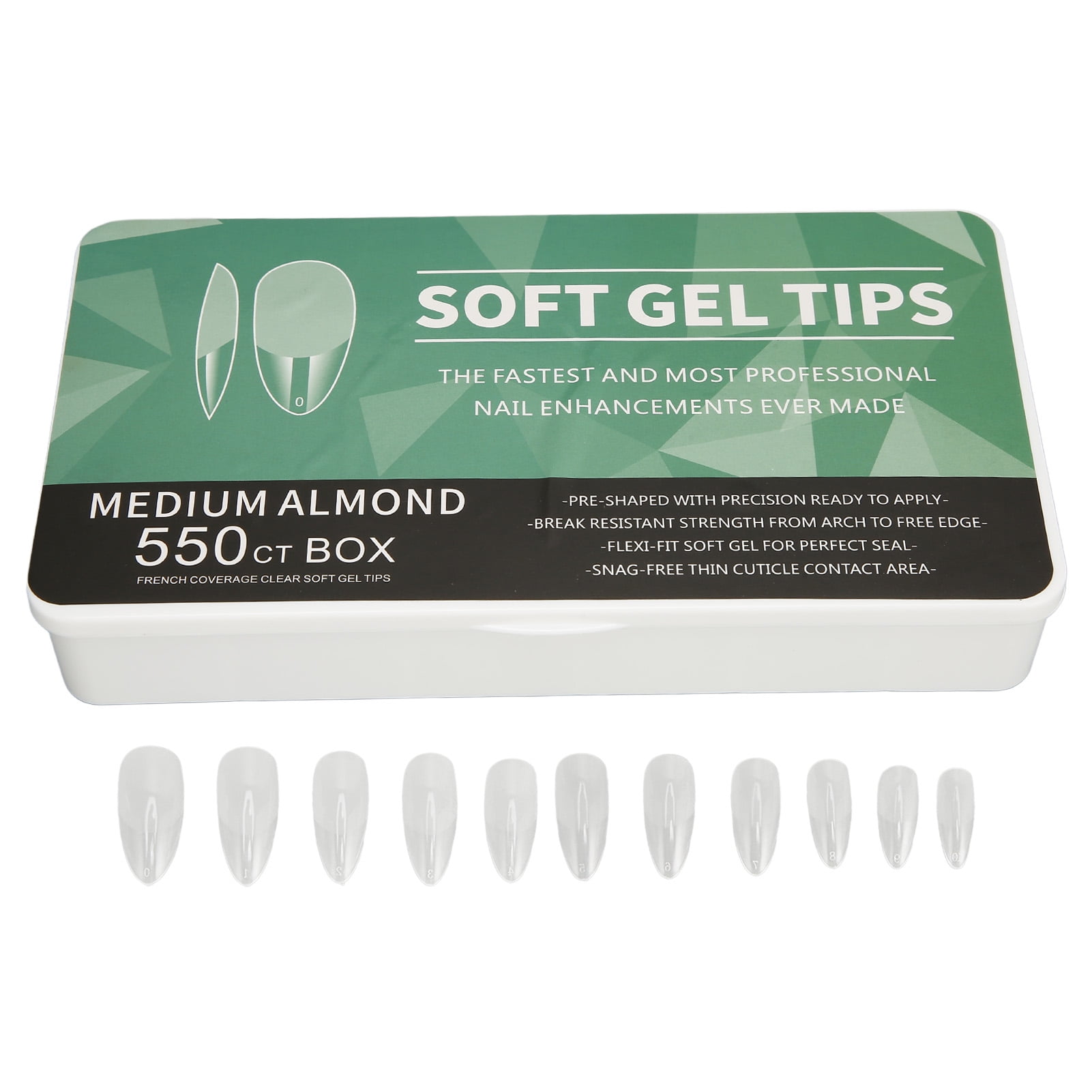 Click here for Vobor-Ca Fake Nails long Clear Fake Nails Long Fak... prices