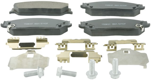 Febest PAD KIT, DISC BRAKE, FRONT - KIT # 3501-EMGF OEM 101402005959 ...