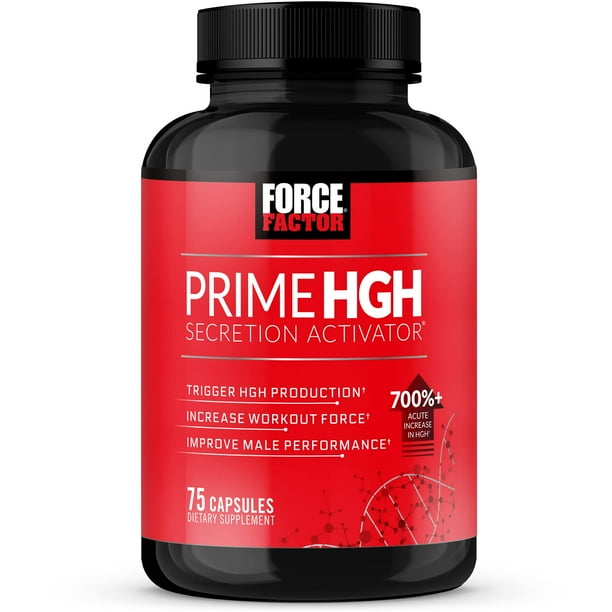 Force Factor Prime HGH Secretion Activator, HGH Supplement for Men with ...