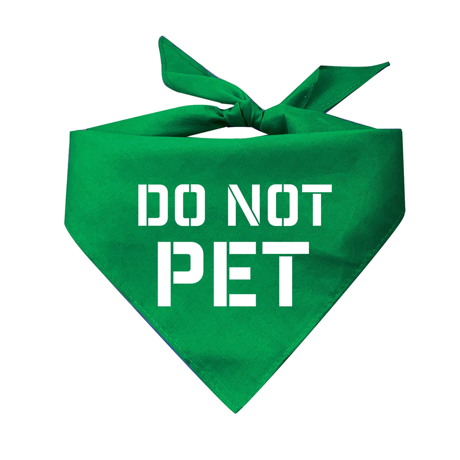 Do Not Pet Triangle Dog Bandana - Walmart.com