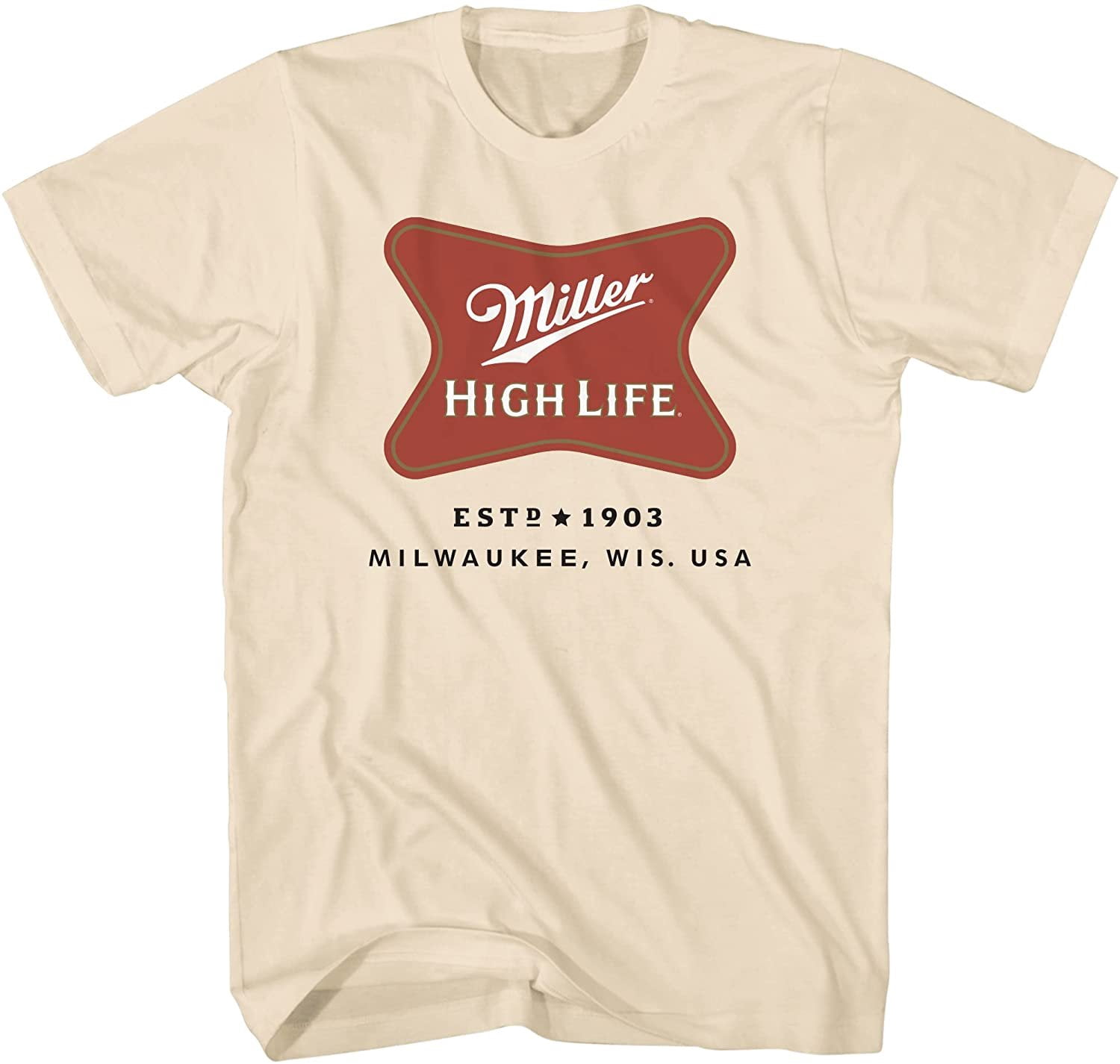 Miller Light Mens Miller High Life Shirt - Miller Beer Logo Shirt ...