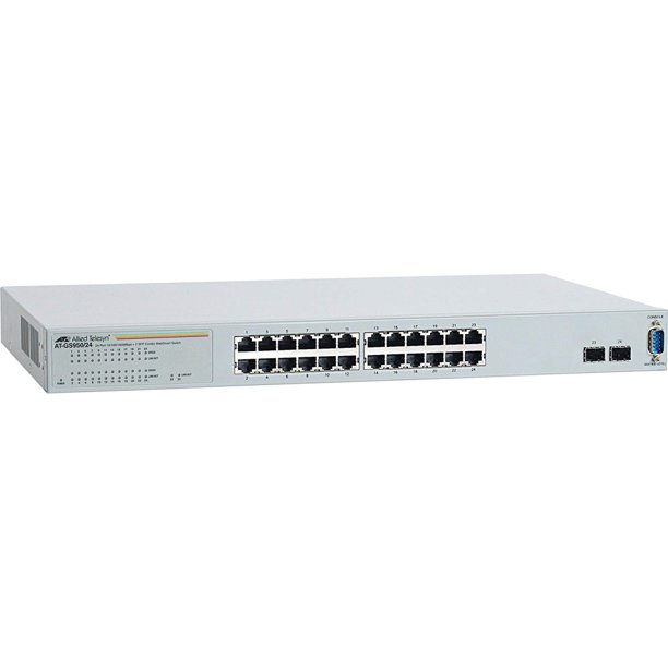 Allied Telesis AT-GS950/16-10 10/100/1000Mbps + 1000Mbps Ethernet Switch 24 x RJ45 + 2 x SFP ...