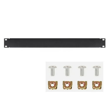 NavePoint 2U Blank Rack Mount Panel Spacer for 19 Inch Server Rack and ...