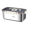 Airtight Bread Box with Time Recording Function, 316 Stainless Steel ...