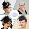 12Pcs Fascinators Hats Base 4.3Inch Cloth Flat Round Breathable Hat ...