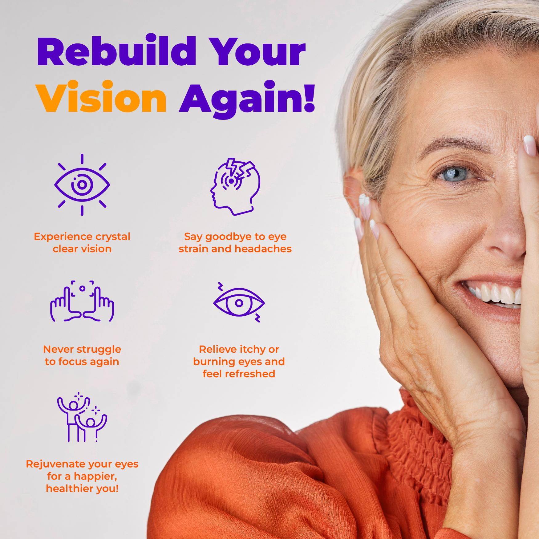 PureHealth Research Complete Vision Formula - Natural Eye Vitamins with ...