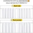 LKIFFA-Insulated Room Darkening Curtain Panels - (Cloud Grey Color) W42 ...