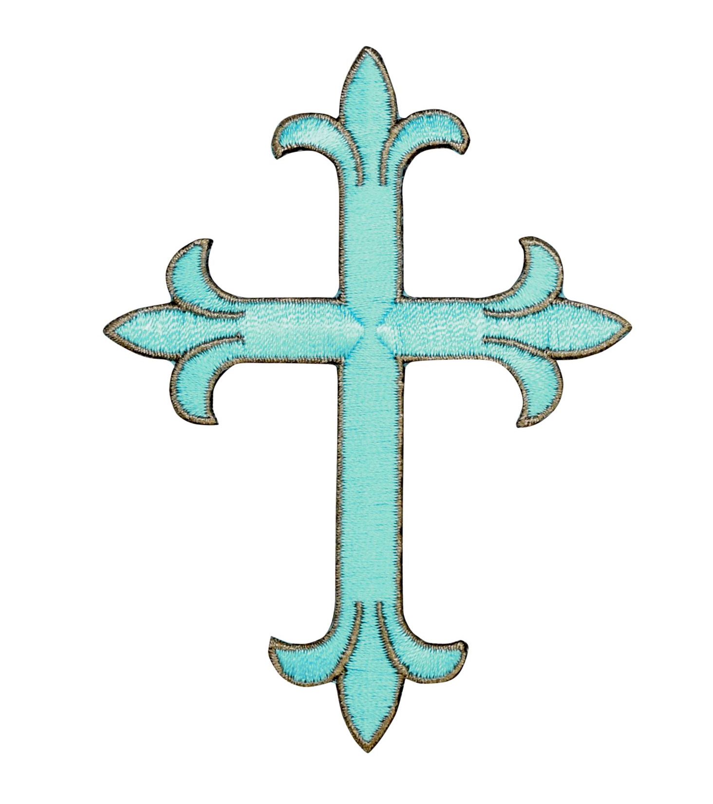 Turquoise Cross Clipart