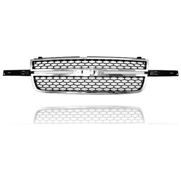 Grille Assembly Compatible With 2004-2012 GMC Canyon Chrome Shell with ...