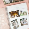 bloom daily planners Undated Wedding Planner & Organizer, Silver Floral ...