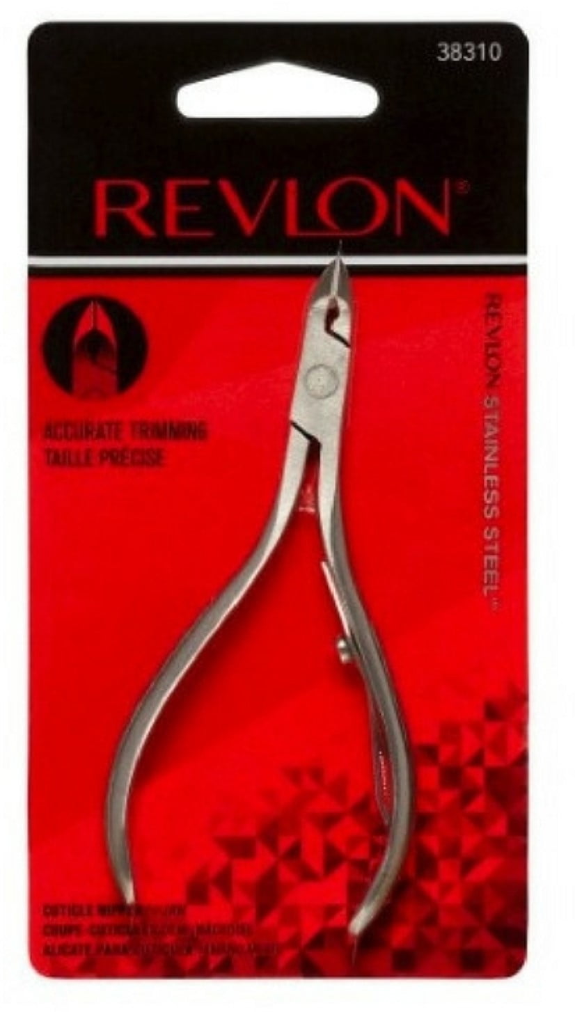 Revlon Half-Jaw Cuticle Nippers 1 ea (Pack of 4) - Walmart.com