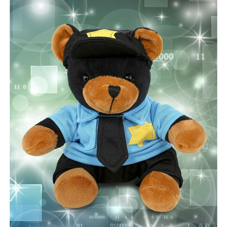 Panda Bear Hugging Policeman