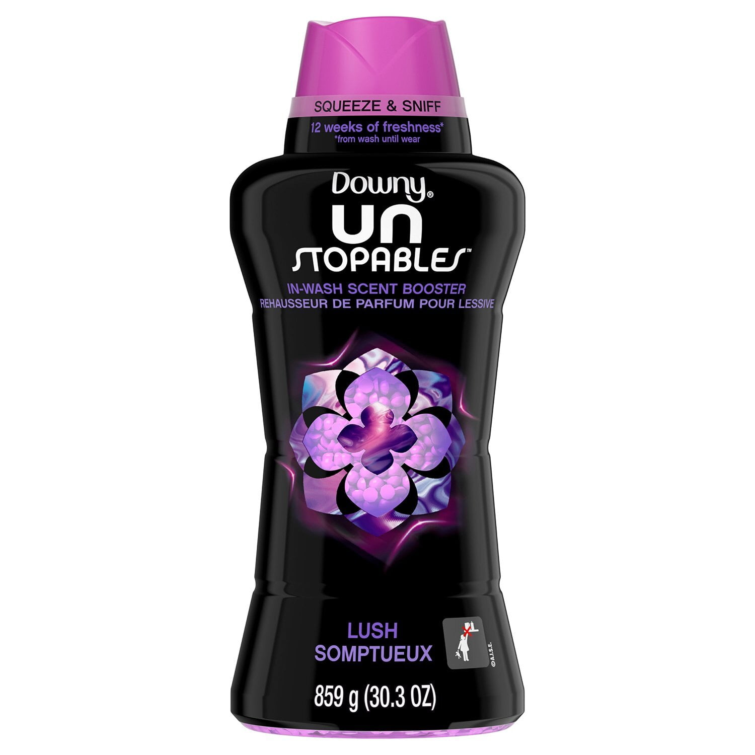 Downy Unstopables In-Wash Scent Booster Beads, Lush, 30.3 Ounce ...