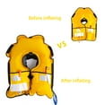 XDovet 50 In Automatic Inflatable Life Jacket with Reflectors, Safety ...