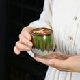 Glaze Ceramic Mini Espresso Cups, Ngxiha Espresso Mugs, Porcelain ...