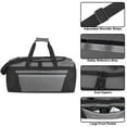 40 Liter 22 Inch Duffle Bag with Reflective Stripe, Front Accessory ...
