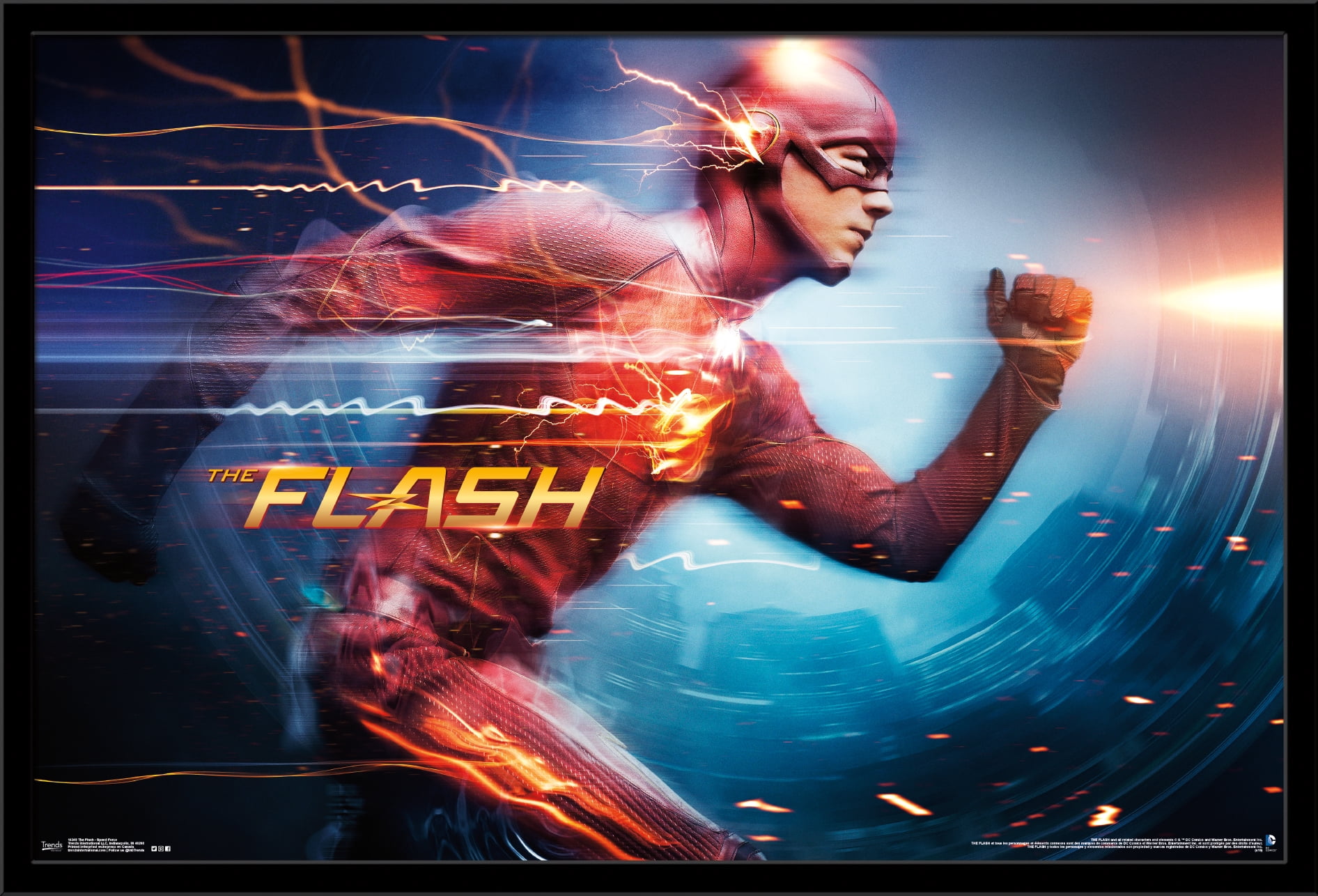 DC Comics TV - The Flash - Speed Force Wall Poster, 22.375" x 34 ...