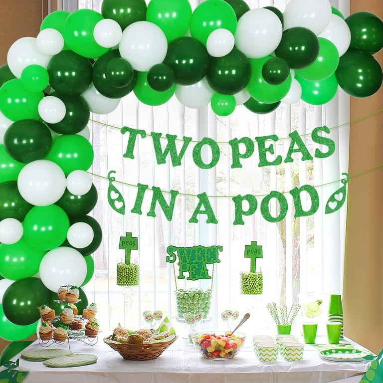 Pea Pod Shower Decorations