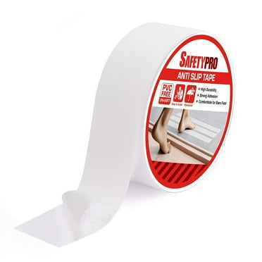 1" X 30' White Anti Skid Non-Slip Mineral Abrasive Safety Step Tape ...