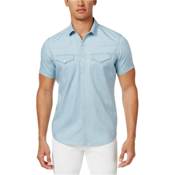 Mens Chambray Work Shirt