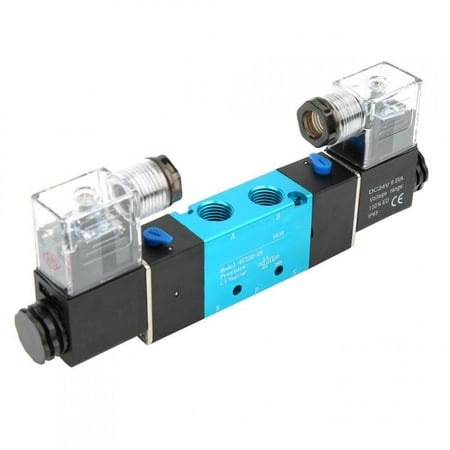Solenoid Valve 2 Position Valve 5 Way Valve 4V220-08 Dual Control 2 Position 5 Way Solenoid ...