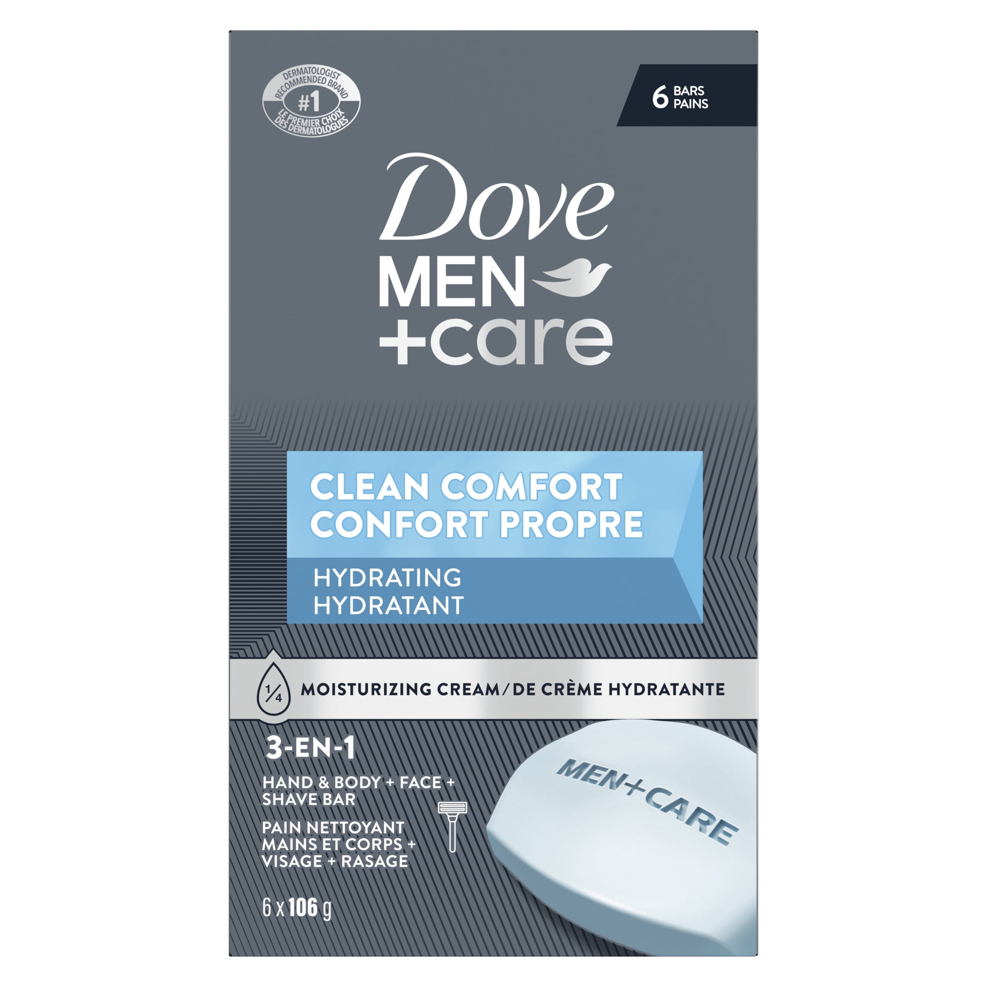 Click here for Dove Men+Care Hydrating Clean Comfort Bar Soap To... prices