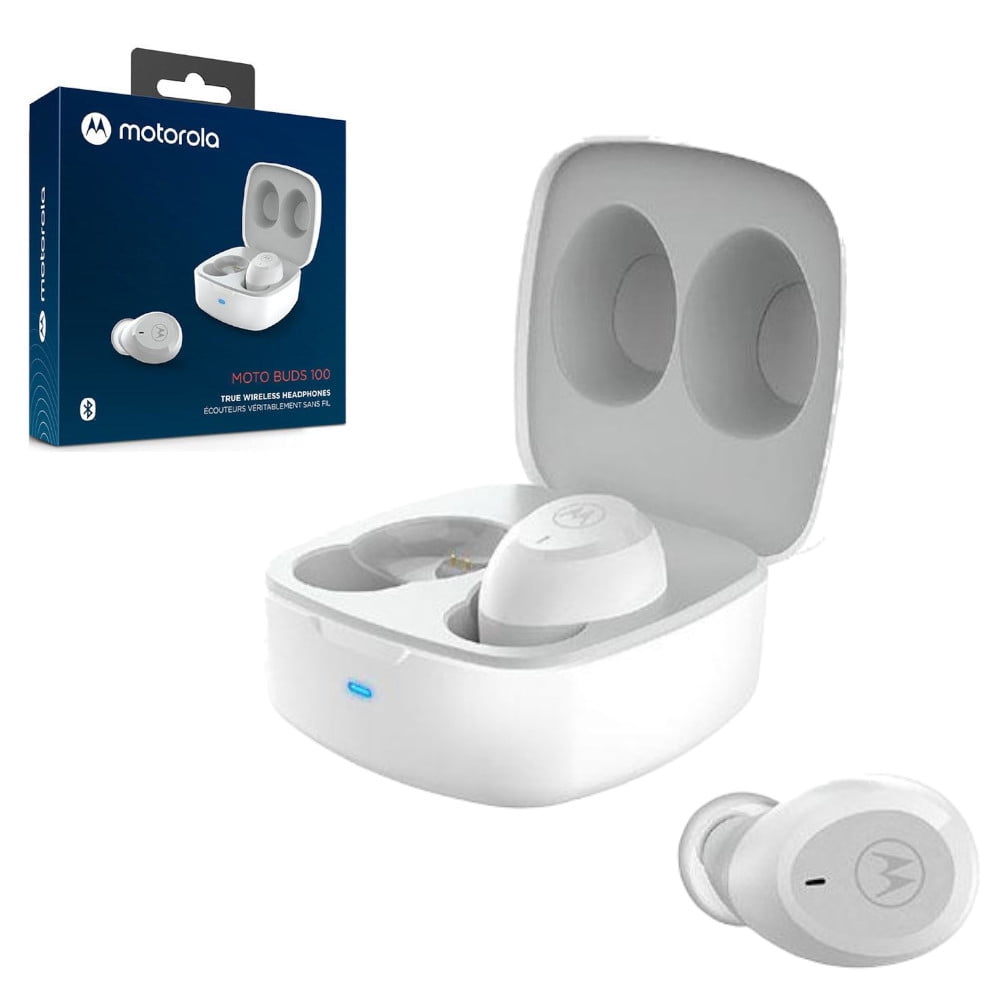 Audífono Inalámbrico Motorola MOTO BUDS 100W TWS Bluetooth Blanco Línea ...