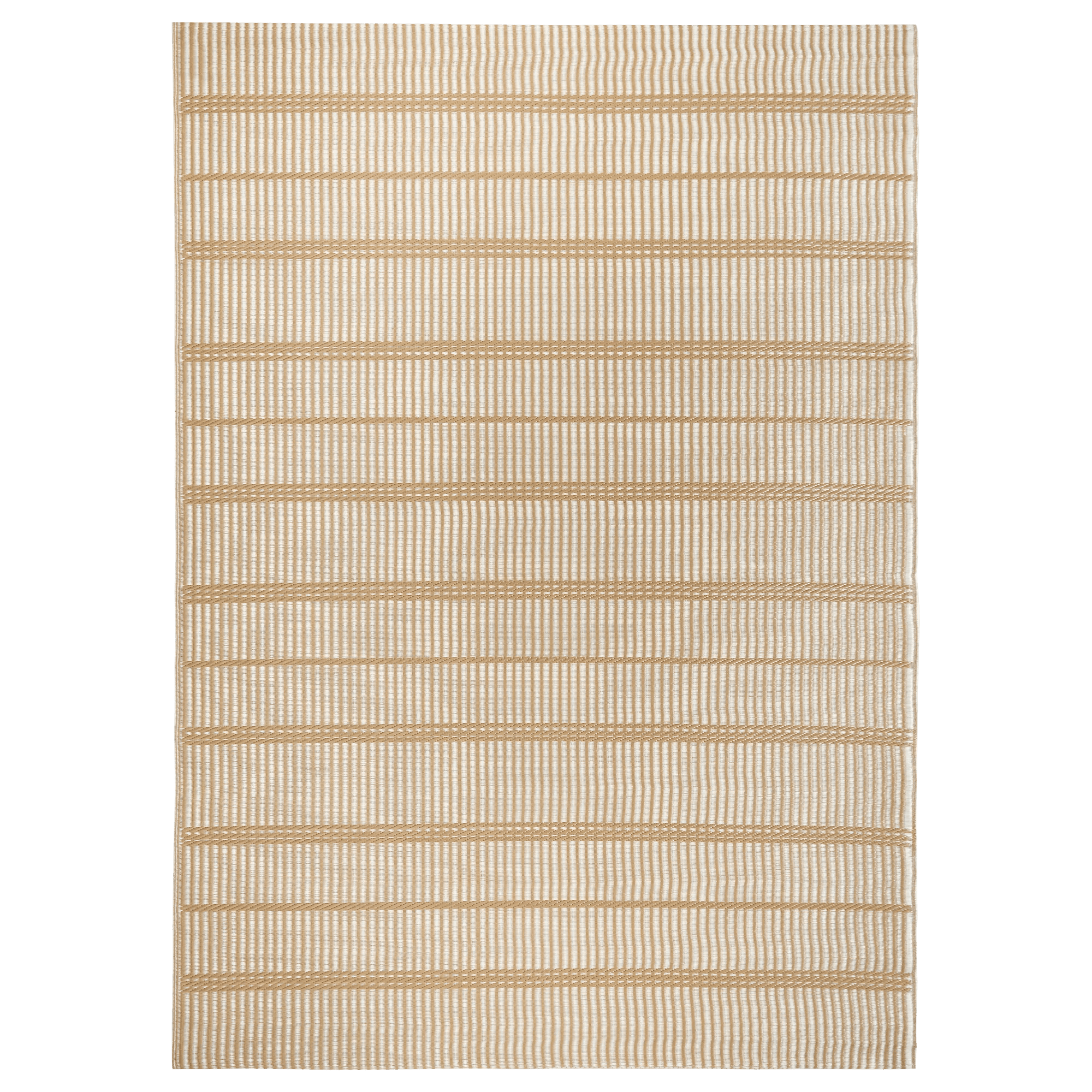 Click here for Bouclair Beige Two-Tone Reversible Outdoor Rug 5x7 prices