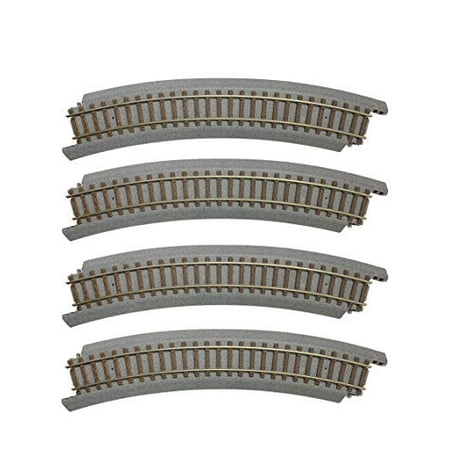 Walthers Trainline HO Scale Model 18" Radius Curve - Power-Loc Track(Tm ...