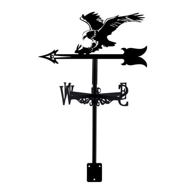 Arghm Metal Wind Vane Roof Weather Vane – Retro Wind Direction ...