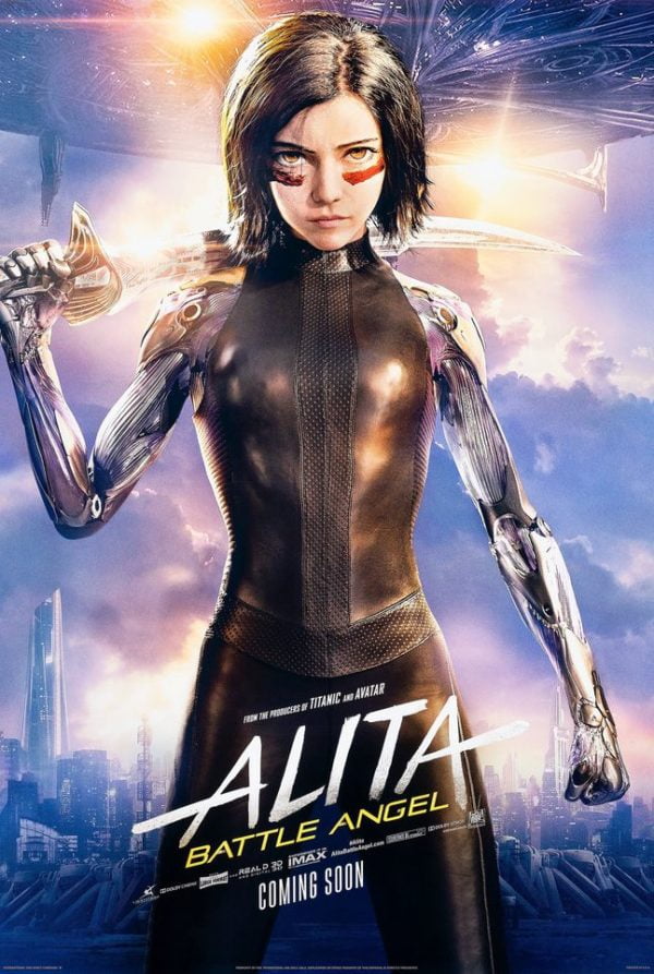 ALITA BATTLE ANGEL Original Authentic Movie Poster 27x40 - Double ...