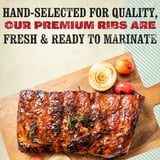 Smithfield Extra Meaty Fresh Pork Back Ribs, 2.1 - 3.8 lb, 21 Grams of ...