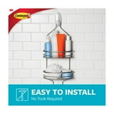 Command Large Caddy Hanger, Frosted Finish, Plastic, 1 Wall Hanger ...